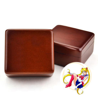 Premium Sailor Moon Wooden Music Box (Tune: Moon Light Densetsu ...